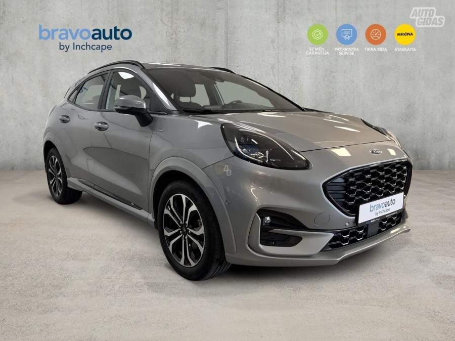 Grey Ford Puma 2022 in Vilnius, with an engine capacity of 1.00 L and mileage of 59 thousand km for 17000 €, photo 7 on AUTOMOTO.COM.LV