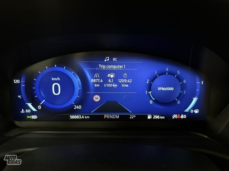Grey Ford Puma 2022 in Vilnius, with an engine capacity of 1.00 L and mileage of 59 thousand km for 17000 €, photo 14 on AUTOMOTO.COM.LV
