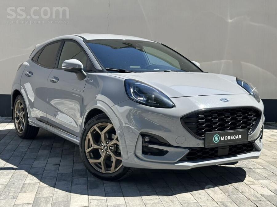 Grey Ford Puma 2023 in Riga, with an engine capacity of 1.00 L and mileage of 32 thousand km for 19950 €, photo 4 on AUTOMOTO.COM.LV