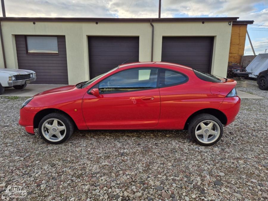 Red Ford Puma 1998 in Klaipeda, with an engine capacity of 1.40 L and mileage of 37 thousand km for 3999 €, photo 6 on AUTOMOTO.COM.LV