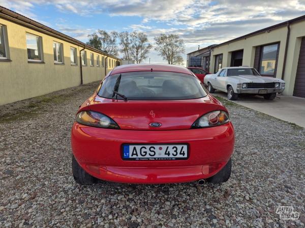 Red Ford Puma 1998 in Klaipeda, with an engine capacity of 1.40 L and mileage of 37 thousand km for 3999 €, photo 8 on AUTOMOTO.COM.LV