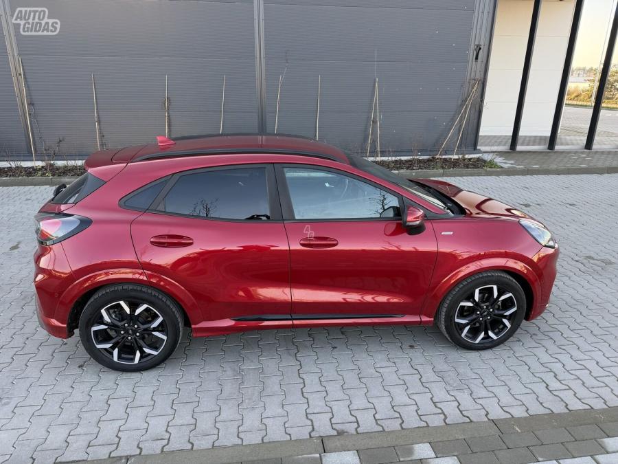 Red Ford Puma 2020 in Vilnius, with an engine capacity of 1.00 L and mileage of 103 thousand km for 14950 €, photo 4 on AUTOMOTO.COM.LV