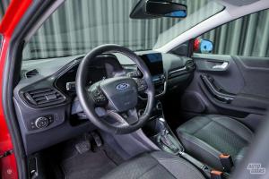 Red Ford Puma 2021 in Marijampole, with an engine capacity of 1.00 L and mileage of 23 thousand km for 15550 €, photo 23 on AUTOMOTO.COM.LV