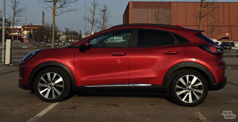 Red Ford Puma 2021 in Klaipeda, with an engine capacity of 1.00 L and mileage of 62 thousand km for 16200 €, photo 6 on AUTOMOTO.COM.LV