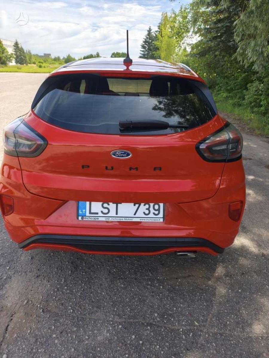 Sarkans Ford Puma 2021 Alīta, ar dzinēja tilpumu 1.00 L un nobraukumu 77 tūkst. km par 15500 €, foto 16 vietnē AUTOMOTO.COM.LV
