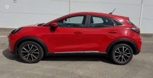 Red Ford Puma 2021 in Klaipeda, with an engine capacity of 1.00 L and mileage of 114 thousand km for 15500 €, photo  on AUTOMOTO.COM.LV