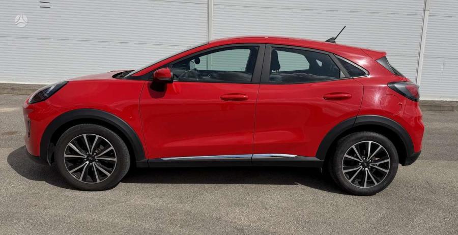 Sarkans Ford Puma 2021 Klaipėda, ar dzinēja tilpumu 1.00 L un nobraukumu 114 tūkst. km par 15500 €, foto 1 vietnē AUTOMOTO.COM.LV