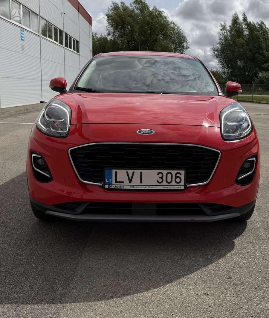 Sarkans Ford Puma 2021 Klaipėda, ar dzinēja tilpumu 1.00 L un nobraukumu 114 tūkst. km par 15500 €, foto 3 vietnē AUTOMOTO.COM.LV