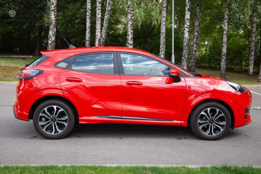 Sarkans Ford Puma 2021 Viļņa, ar dzinēja tilpumu 1.00 L un nobraukumu 78 tūkst. km par 14200 €, foto 7 vietnē AUTOMOTO.COM.LV
