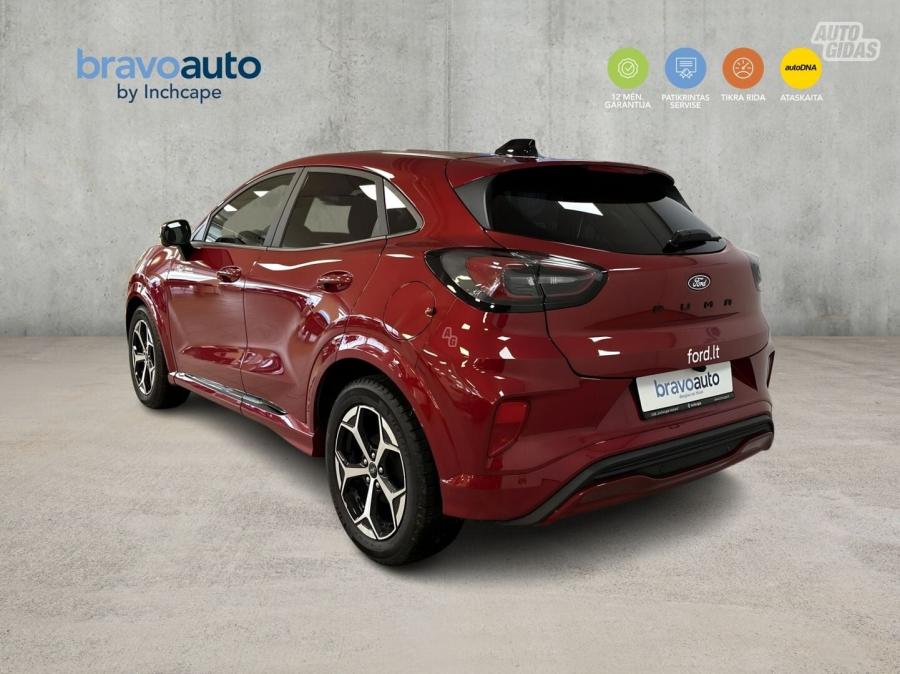 Sarkans Ford Puma 2025 Viļņa, ar dzinēja tilpumu 1.00 L un nobraukumu 4 tūkst. km par 23990 €, foto 3 vietnē AUTOMOTO.COM.LV