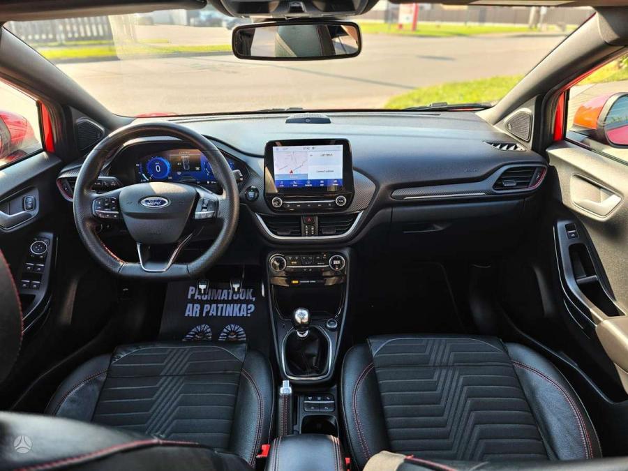 Red Ford Puma 2020 in Siauliai, with an engine capacity of 1.00 L and mileage of 113 thousand km for 11950 €, photo 20 on AUTOMOTO.COM.LV