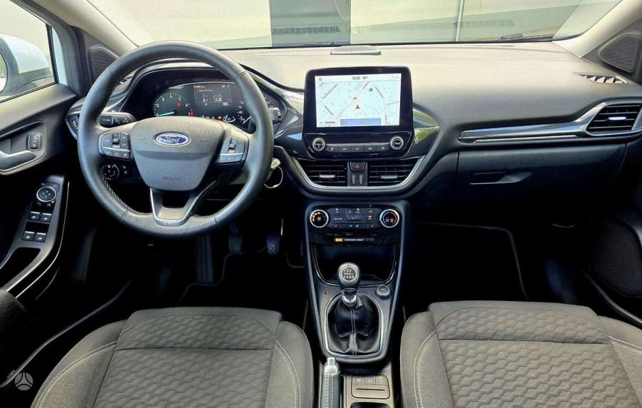 White Ford Puma 2020 in Vilnius, with an engine capacity of 1.00 L and mileage of 56 thousand km for 12500 €, photo 8 on AUTOMOTO.COM.LV