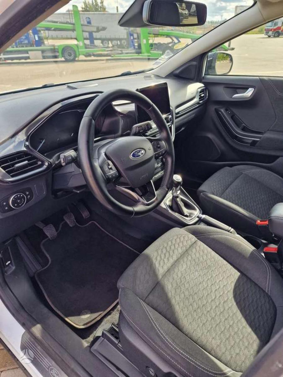 White Ford Puma 2020 in Taurage, with an engine capacity of 1.50 L and mileage of 242 thousand km for 8750 €, photo 11 on AUTOMOTO.COM.LV
