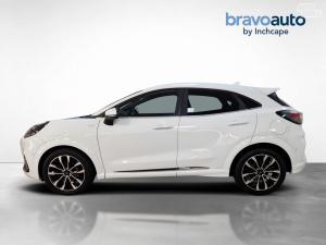 White Ford Puma 2021 in Vilnius, with an engine capacity of 1.00 L and mileage of 70 thousand km for 16900 €, photo 3 on AUTOMOTO.COM.LV