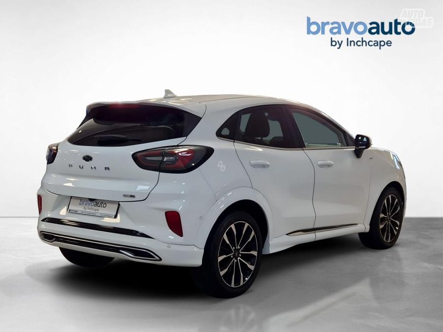 White Ford Puma 2021 in Vilnius, with an engine capacity of 1.00 L and mileage of 70 thousand km for 16900 €, photo 6 on AUTOMOTO.COM.LV