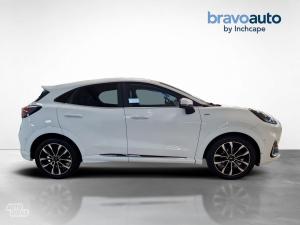 White Ford Puma 2021 in Vilnius, with an engine capacity of 1.00 L and mileage of 70 thousand km for 16900 €, photo 7 on AUTOMOTO.COM.LV