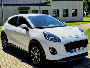 White Ford Puma 2022 in Taurage, with an engine capacity of 1.00 L and mileage of 73 thousand km for 8900 €, photo 4 on AUTOMOTO.COM.LV