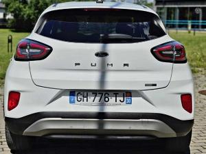 White Ford Puma 2022 in Taurage, with an engine capacity of 1.00 L and mileage of 73 thousand km for 8900 €, photo 7 on AUTOMOTO.COM.LV