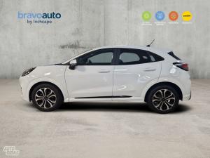 White Ford Puma 2023 in Vilnius, with an engine capacity of 1.00 L and mileage of 19 thousand km for 18000 €, photo 3 on AUTOMOTO.COM.LV