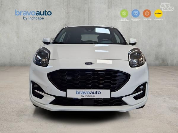 Ford Puma 2023 Viļņa vietnē Balts Ford Puma 2023 Viļņa, ar dzinēja tilpumu 1.00 L un nobraukumu 19 tūkst. km par 18000 €, foto 9 vietnē AUTOMOTO.COM.LV