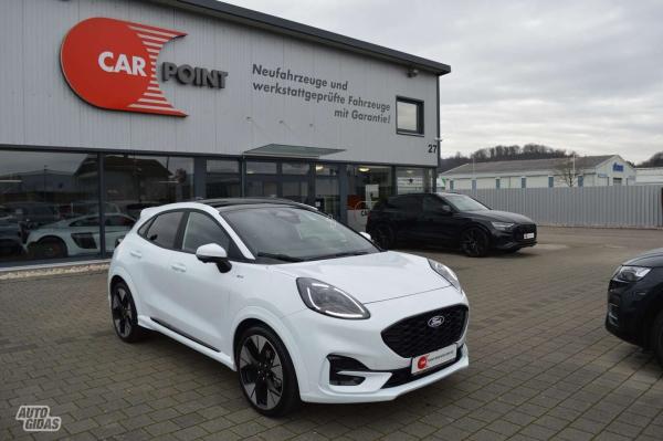 White Ford Puma 2025 in Kaunas, with an engine capacity of 1.00 L and mileage of 11 thousand km for 26510 €, photo 1 on AUTOMOTO.COM.LV