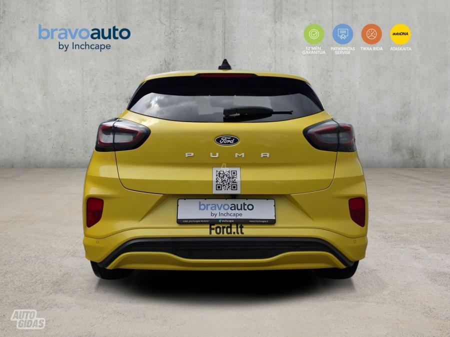 Dzeltens Ford Puma 2025 Klaipėda, ar dzinēja tilpumu 0.00 L un nobraukumu 10 tūkst. km par 28900 €, foto 5 vietnē AUTOMOTO.COM.LV