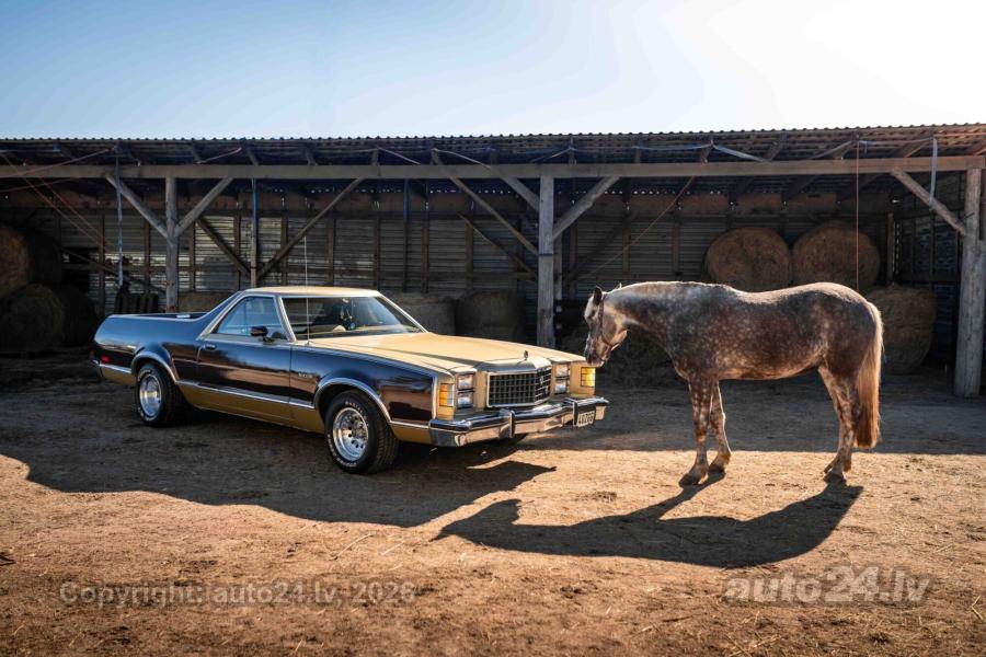 Brown Ford Ranchero 1978 in Tallinn, with an engine capacity of 6.60 L and mileage of 72 thousand km for 14000 €, photo 1 on AUTOMOTO.COM.LV