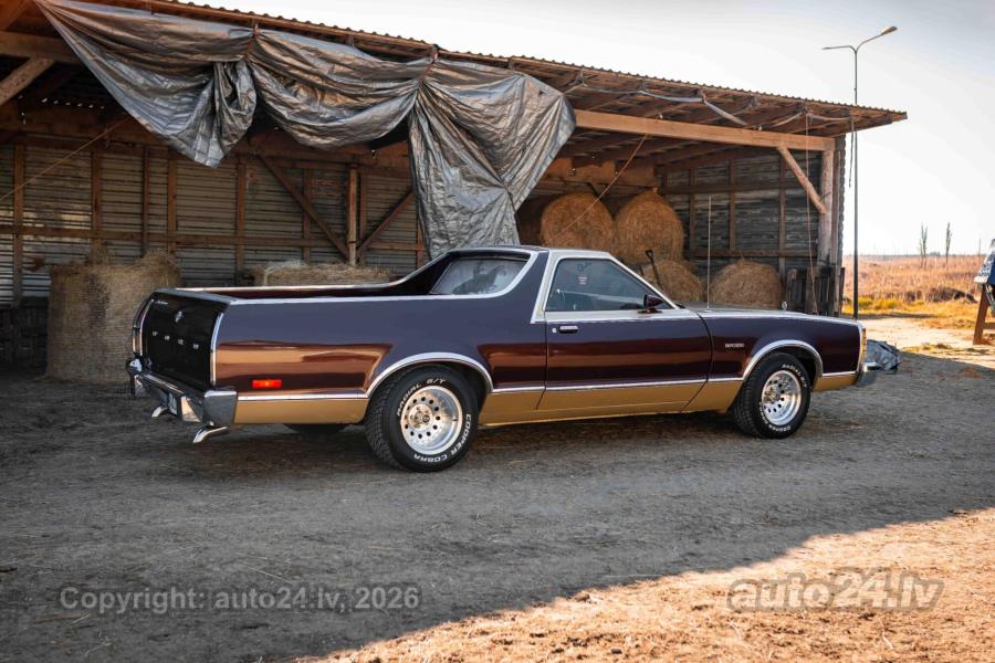 Brown Ford Ranchero 1978 in Tallinn, with an engine capacity of 6.60 L and mileage of 72 thousand km for 14000 €, photo 4 on AUTOMOTO.COM.LV