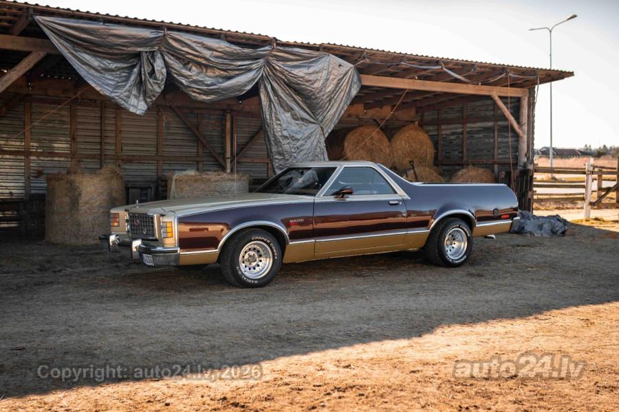 Brown Ford Ranchero 1978 in Tallinn, with an engine capacity of 6.60 L and mileage of 72 thousand km for 14000 €, photo 5 on AUTOMOTO.COM.LV