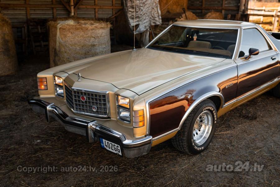 Brown Ford Ranchero 1978 in Tallinn, with an engine capacity of 6.60 L and mileage of 72 thousand km for 14000 €, photo 8 on AUTOMOTO.COM.LV