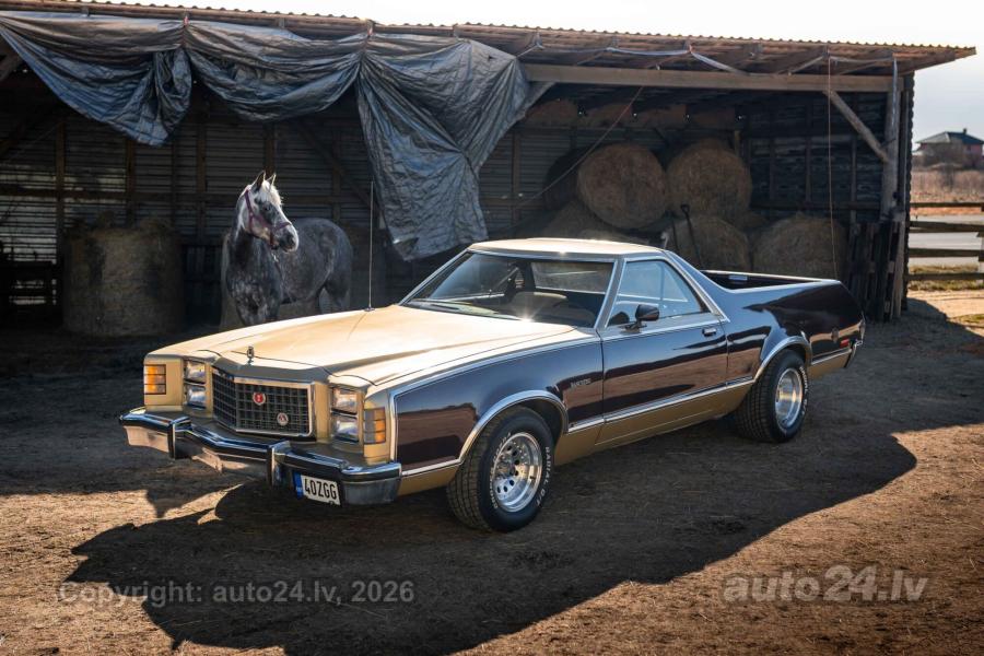Brown Ford Ranchero 1978 in Tallinn, with an engine capacity of 6.60 L and mileage of 72 thousand km for 14000 €, photo 14 on AUTOMOTO.COM.LV