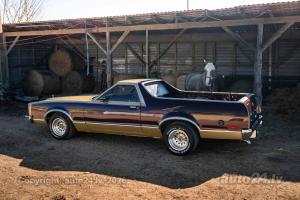 Brown Ford Ranchero 1978 in Tallinn, with an engine capacity of 6.60 L and mileage of 72 thousand km for 14000 €, photo 15 on AUTOMOTO.COM.LV