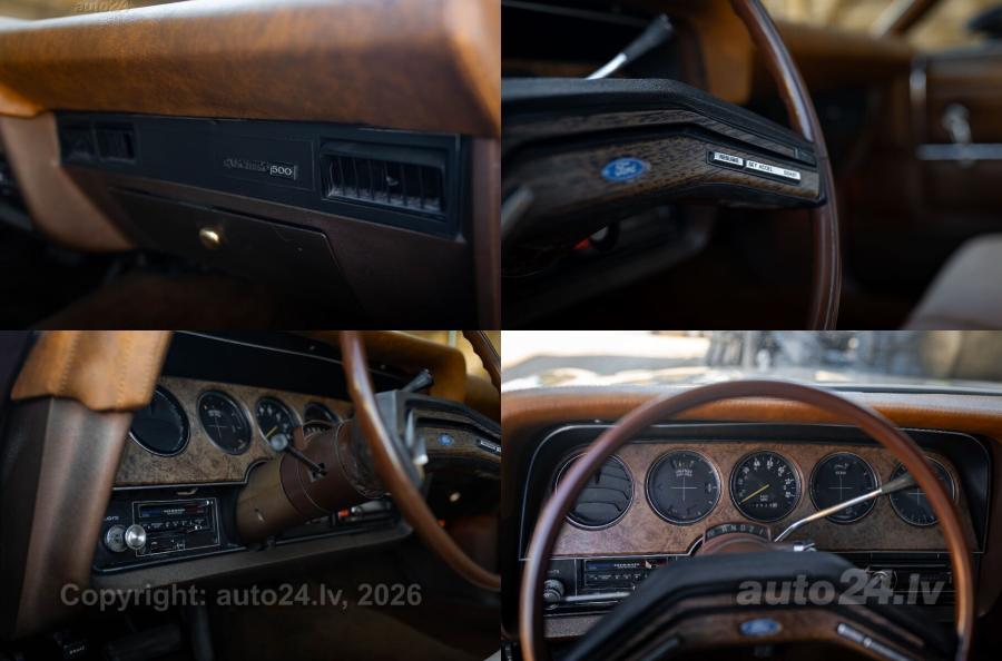 Brown Ford Ranchero 1978 in Tallinn, with an engine capacity of 6.60 L and mileage of 72 thousand km for 14000 €, photo 28 on AUTOMOTO.COM.LV