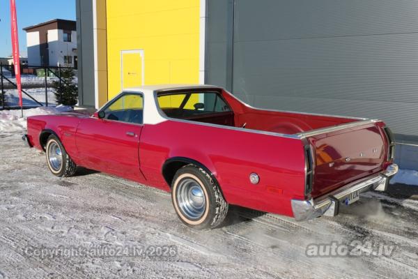 Red Ford Ranchero 1979 in Tallinn, with an engine capacity of 5.80 L and mileage of 106 thousand km for 16250 €, photo 4 on AUTOMOTO.COM.LV