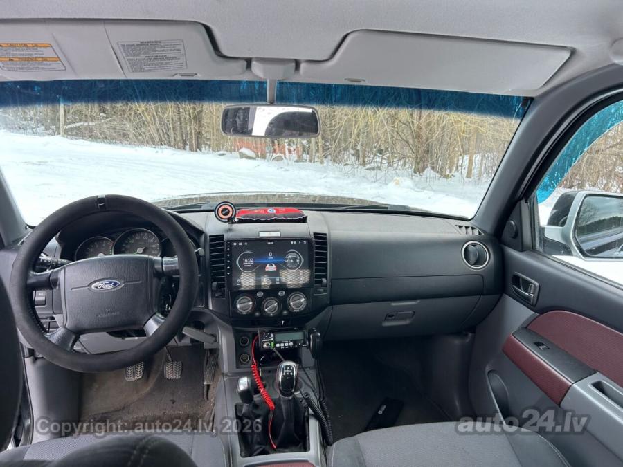 Black Ford Ranger 2010 in Jogeva, with an engine capacity of 2.50 L and mileage of 270 thousand km for 7500 €, photo 10 on AUTOMOTO.COM.LV