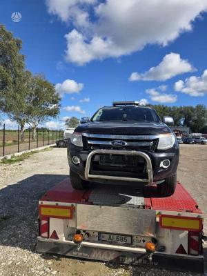Black Ford Ranger 2012 in Silale, with an engine capacity of 2.20 L and mileage of 350 thousand km for 5800 €, photo 4 on AUTOMOTO.COM.LV
