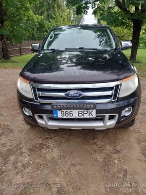 Black Ford Ranger 2012 in Polva, with an engine capacity of 2.20 L and mileage of 424 thousand km for 7000 €, photo 1 on AUTOMOTO.COM.LV
