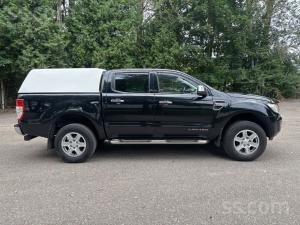 Melns Ford Ranger 2014 Ogre, ar dzinēja tilpumu 2.20 L un nobraukumu 216 tūkst. km par 11850 €, foto  vietnē AUTOMOTO.COM.LV