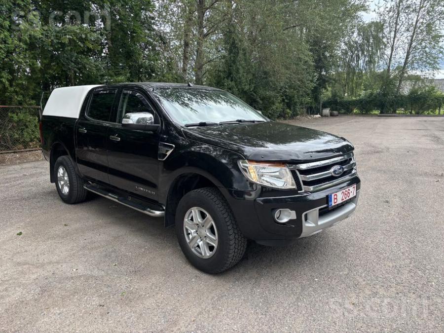 Melns Ford Ranger 2014 Ogre, ar dzinēja tilpumu 2.20 L un nobraukumu 216 tūkst. km par 11850 €, foto 6 vietnē AUTOMOTO.COM.LV