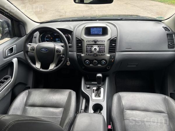 Black Ford Ranger 2014 in Ogre, with an engine capacity of 2.20 L and mileage of 216 thousand km for 11850 €, photo 10 on AUTOMOTO.COM.LV
