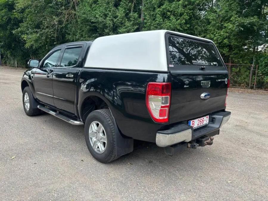 Black Ford Ranger 2014 in Ogre, with an engine capacity of 2.20 L and mileage of 216 thousand km for 11850 €, photo 5 on AUTOMOTO.COM.LV
