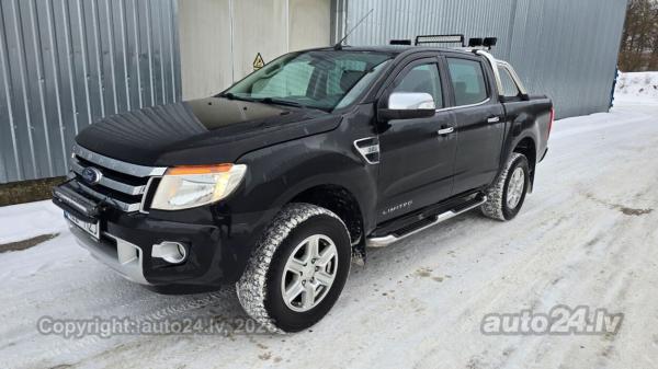 Black Ford Ranger 2015 in Tartu, with an engine capacity of 2.20 L and mileage of 212 thousand km for 13900 €, photo 1 on AUTOMOTO.COM.LV