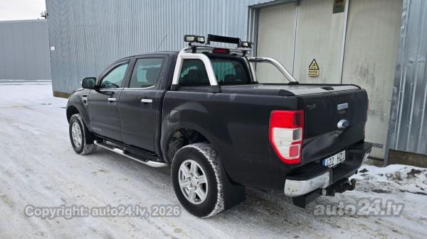 Black Ford Ranger 2015 in Tartu, with an engine capacity of 2.20 L and mileage of 212 thousand km for 13900 €, photo 3 on AUTOMOTO.COM.LV