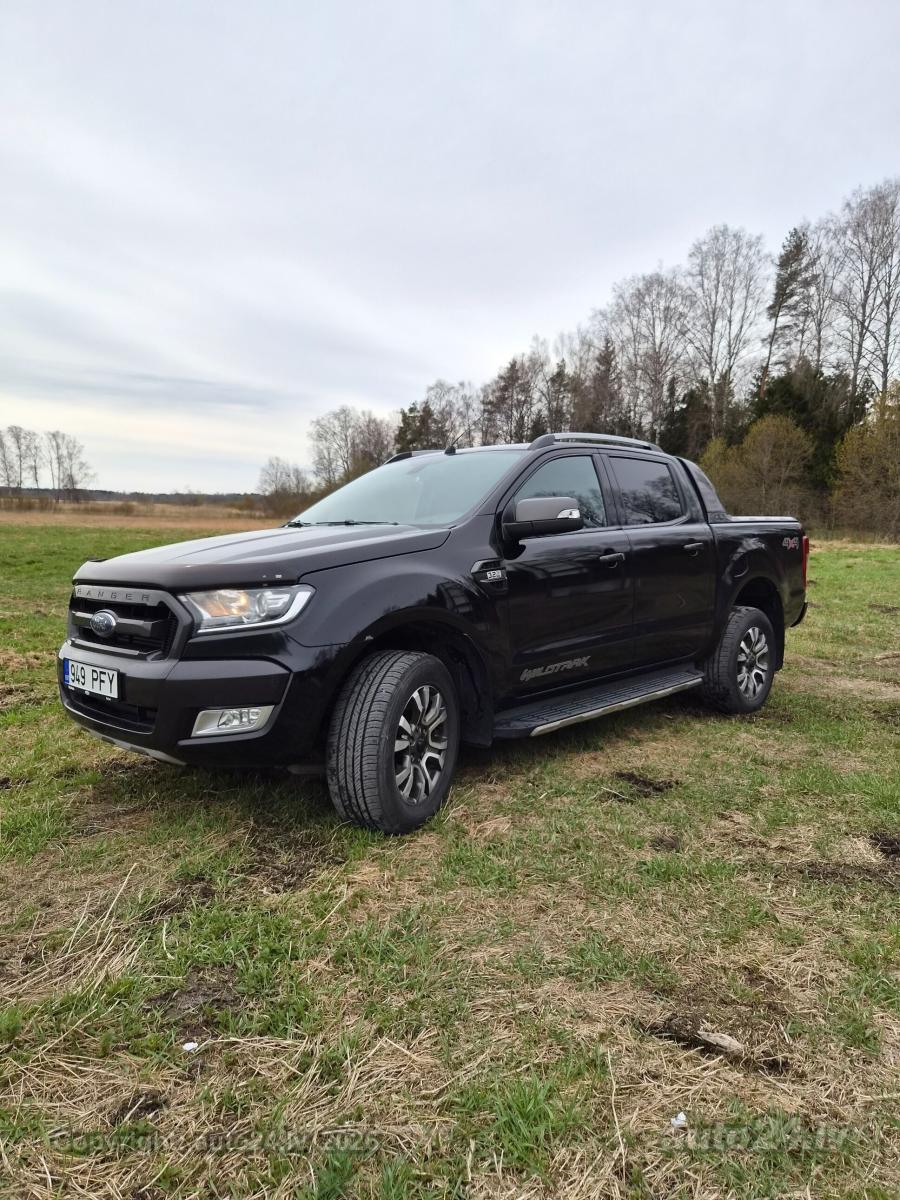 Black Ford Ranger 2016 in Tallinn, with an engine capacity of 3.20 L and mileage of 197 thousand km for 20900 €, photo 1 on AUTOMOTO.COM.LV