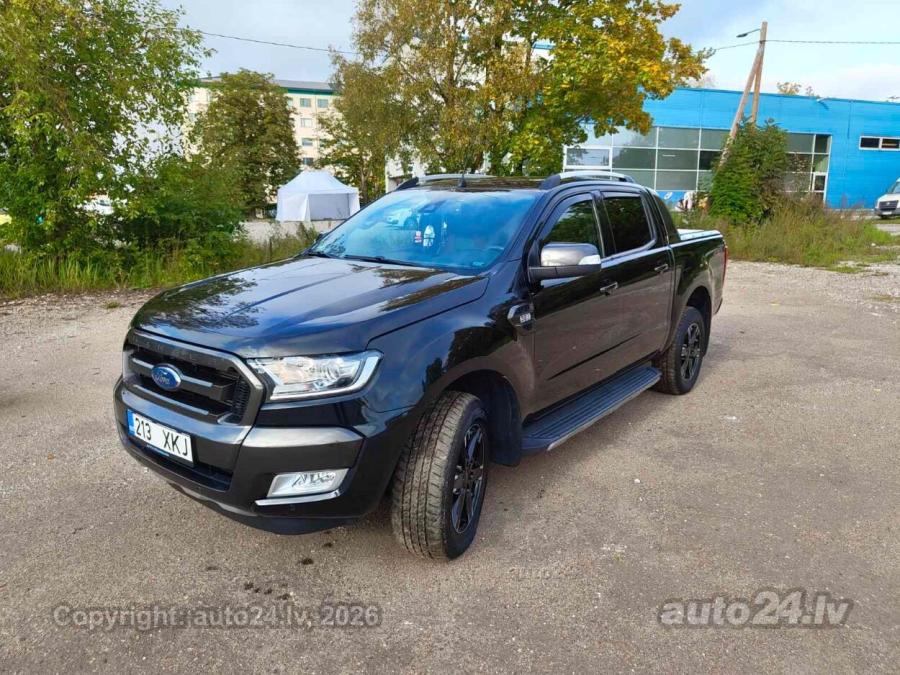 Black Ford Ranger 2017 in Tallinn, with an engine capacity of 3.20 L and mileage of 208 thousand km for 17900 €, photo 1 on AUTOMOTO.COM.LV