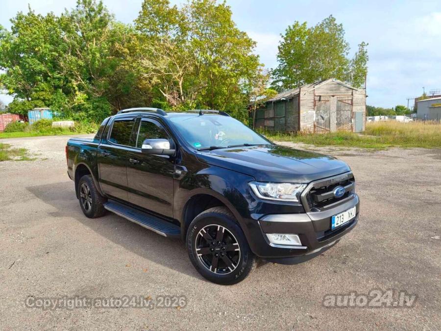 Black Ford Ranger 2017 in Tallinn, with an engine capacity of 3.20 L and mileage of 208 thousand km for 17900 €, photo 2 on AUTOMOTO.COM.LV
