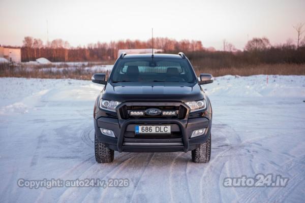 Melns Ford Ranger 2017 Veru, ar dzinēja tilpumu 3.20 L un nobraukumu 258 tūkst. km par 19000 €, foto  vietnē AUTOMOTO.COM.LV