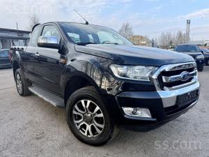 Black Ford Ranger 2017 in Riga, with an engine capacity of 2.20 L and mileage of 0 thousand km for 13990 €, photo 3 on AUTOMOTO.COM.LV