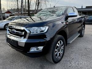 Black Ford Ranger 2017 in Riga, with an engine capacity of 2.20 L and mileage of 0 thousand km for 13990 €, photo 11 on AUTOMOTO.COM.LV