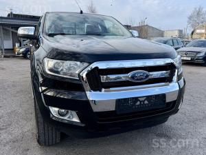 Black Ford Ranger 2017 in Riga, with an engine capacity of 2.20 L and mileage of 0 thousand km for 13990 €, photo 12 on AUTOMOTO.COM.LV